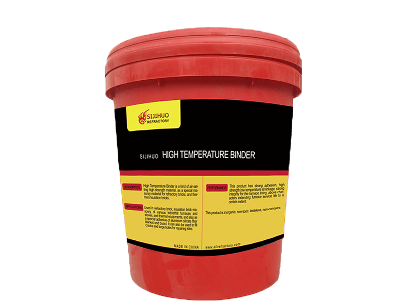 Высокотемпературный клей Sijihuo Refractory mortar for firebrick masonry